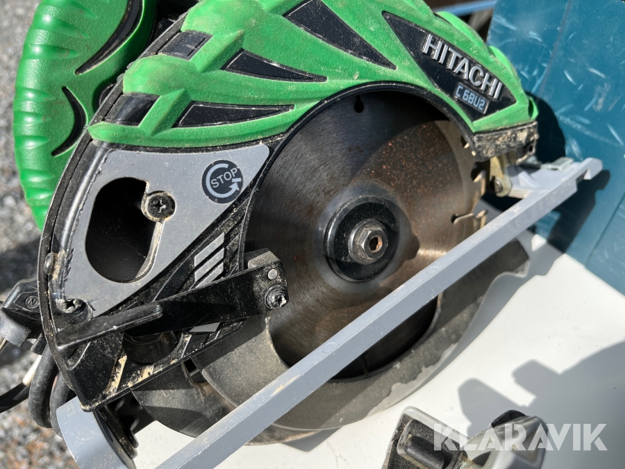 Cirkelsåg 3 st Bosch, Hitachi GKS 18 V-LI, C 6BU2, Norrköp