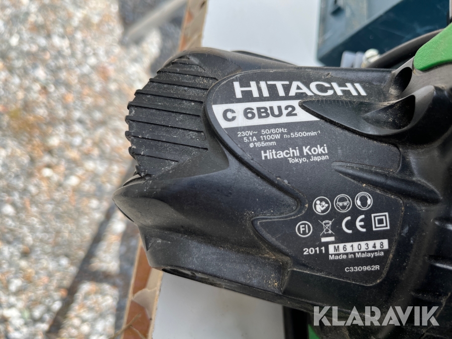 Cirkelsåg 3 st Bosch, Hitachi GKS 18 V-LI, C 6BU2, Norrköp