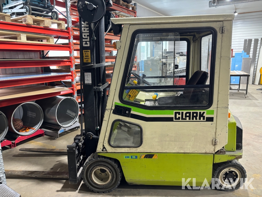 Truck Clark EM-15, Östersund, Klaravik auktioner