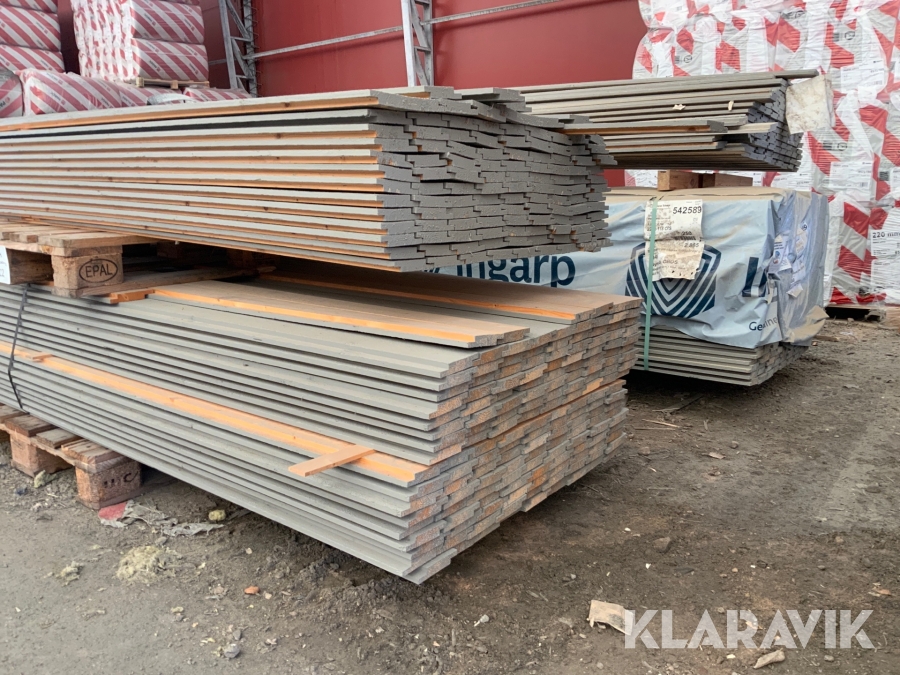 Träpanel Svenska trävaror, Vetlanda, Klaravik auktioner