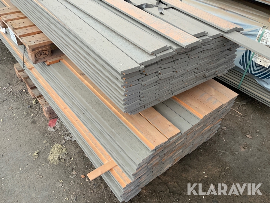 Träpanel Svenska trävaror, Vetlanda, Klaravik auktioner