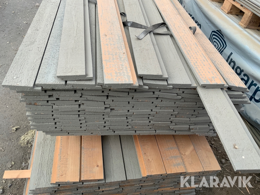 Träpanel Svenska trävaror, Vetlanda, Klaravik auktioner