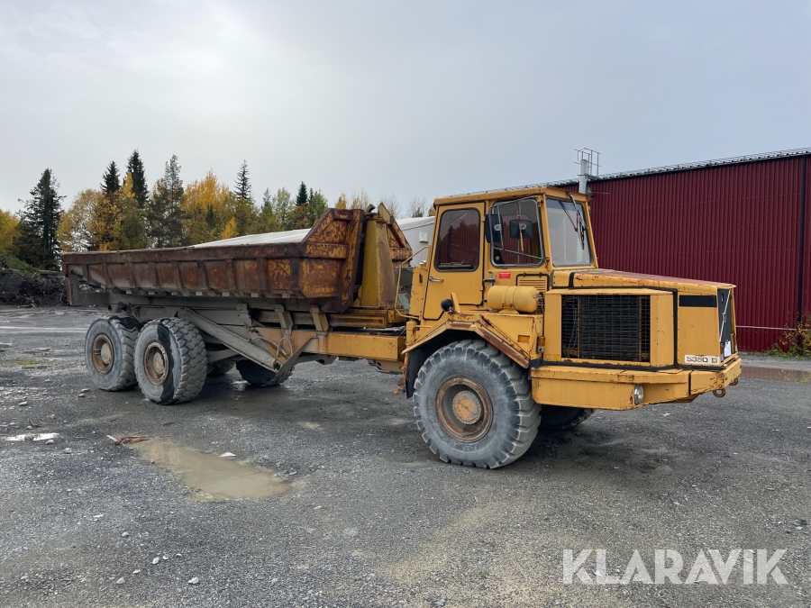 Lastväxlardumper Volvo BM 5350B, Östersund, Klaravik auktion