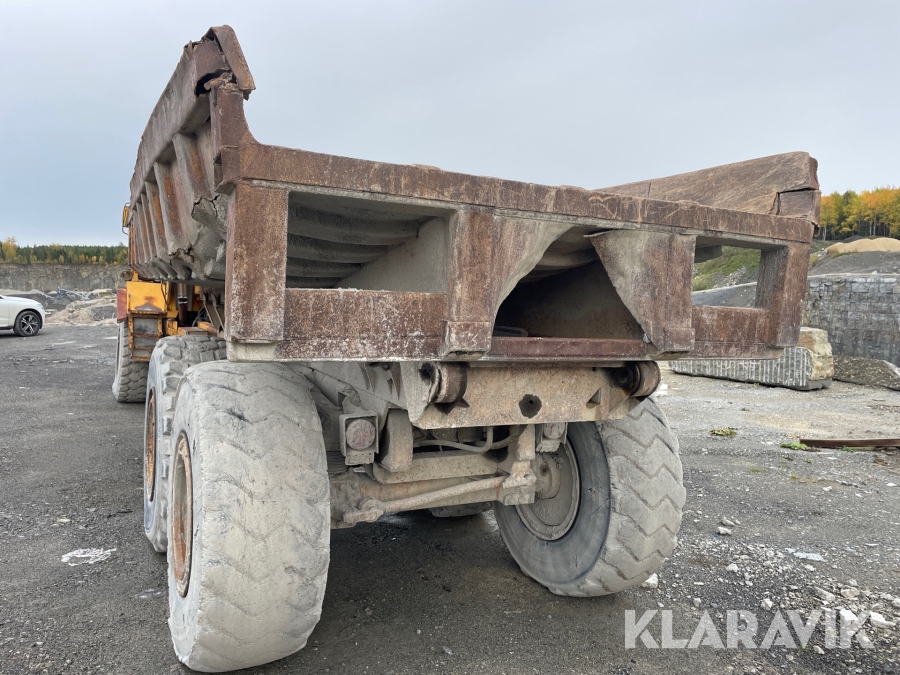 Lastväxlardumper Volvo BM 5350B, Östersund, Klaravik auktion