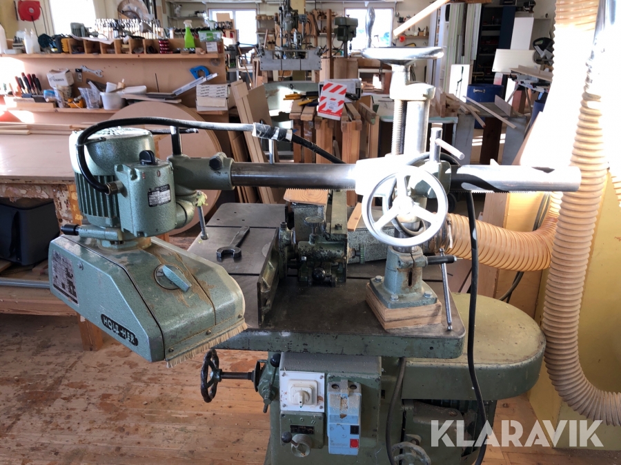 Bordsfräs Jonsered med matarvärk