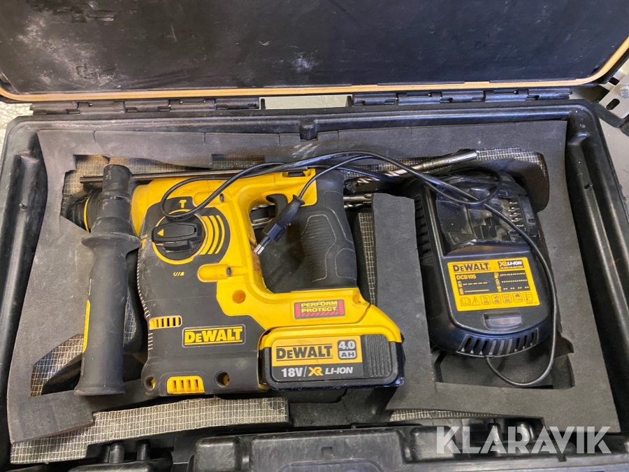 Borrhammare 1 st. Skruvdragare 1 st Dewalt DCH253 / DCD735,