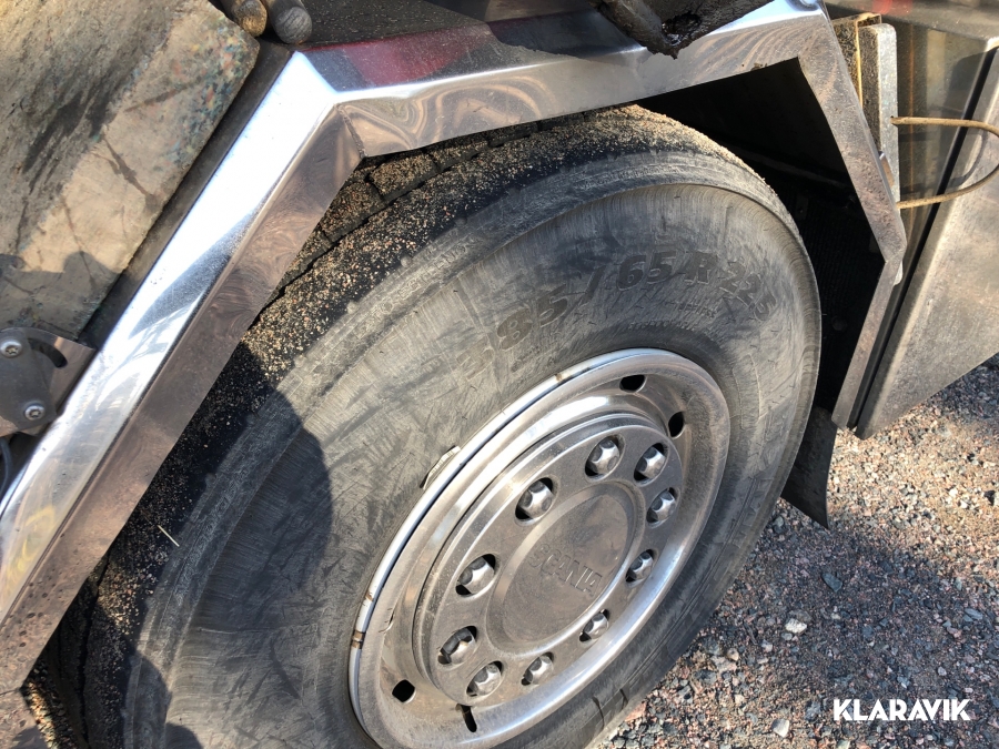 Kranbil med Lastväxlare Scania R480