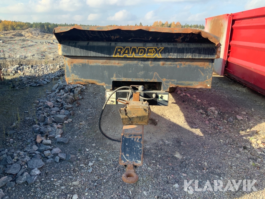 Entreprenadvagn Randex XDE, Eskilstuna, Klaravik auktioner