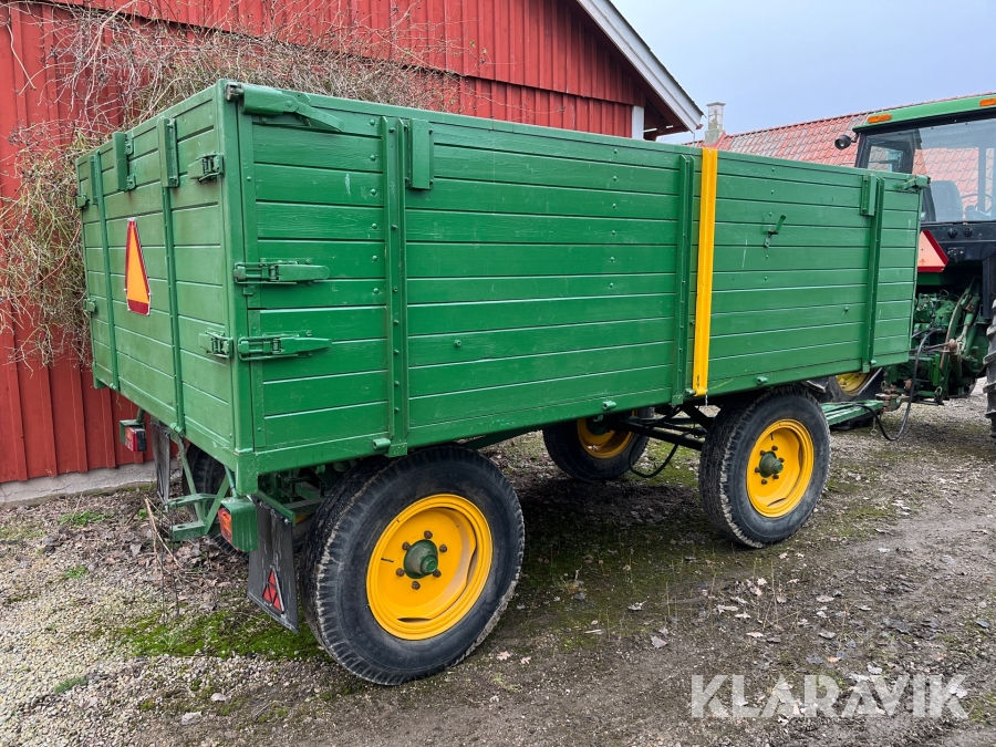 Spannmålsvagn SLMA 7 ton, Sjöbo, Klaravik auktioner