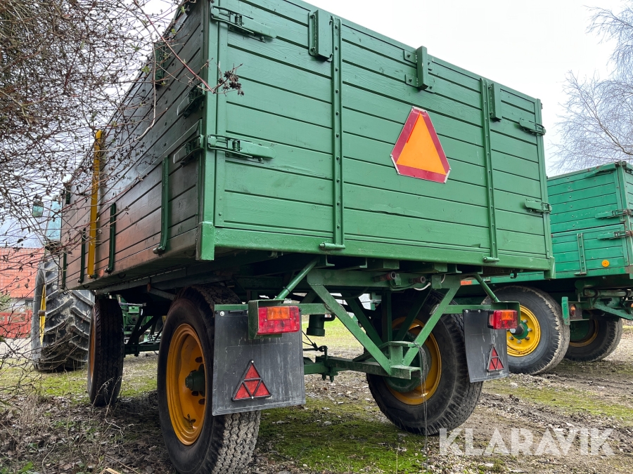 Spannmålsvagn SLMA 7 ton, Sjöbo, Klaravik auktioner