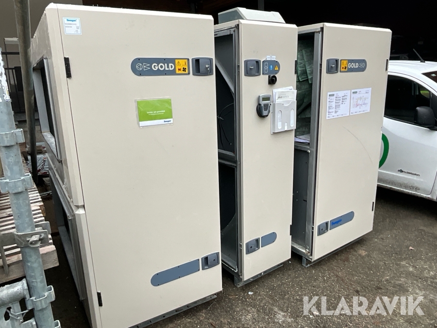 Ventilations aggregat Swegon Gold 35DRX111111, Katrineholm,