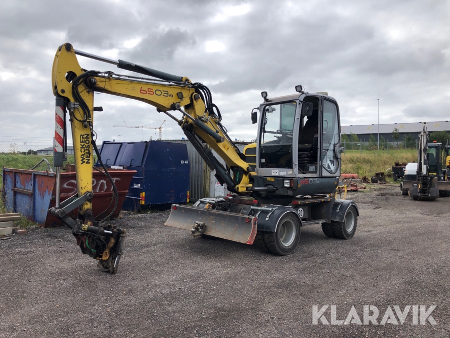 Grävmaskin Wacker Neuson 6503-2 med tiltrotator