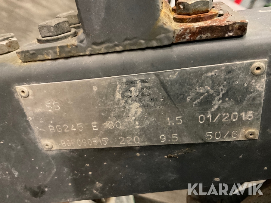 Glättare Atlas Copco BG 245 E, Jönköping, Klaravik auktione