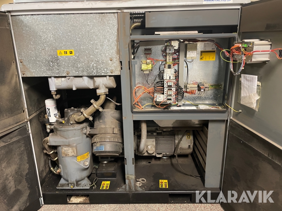 Kompressor Atlas Copco GA37 FF, Örnsköldsvik, Klaravik auk