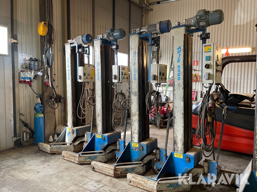 Enpelarlyft 4 st seriekoppling Arje 6500, Göteborg, Klaravik