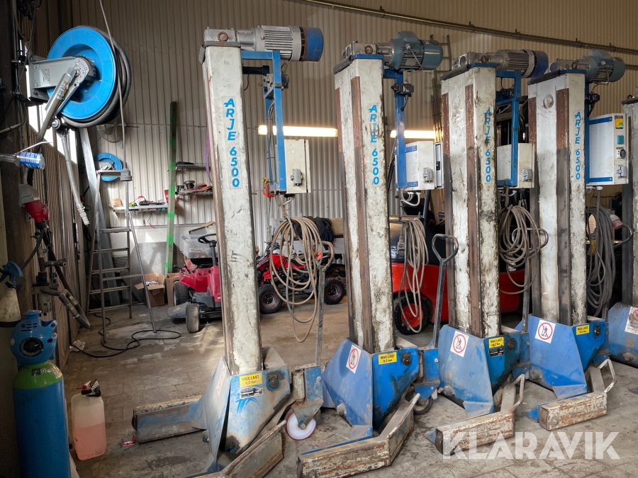 Enpelarlyft 4 st seriekoppling Arje 6500, Göteborg, Klaravik