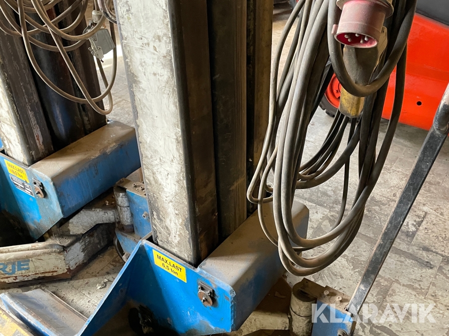 Enpelarlyft 4 st seriekoppling Arje 6500, Göteborg, Klaravik