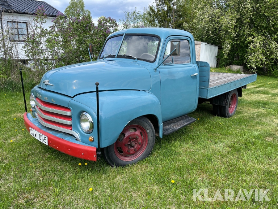 Veteranbil Opel Blitz, Sandviken, Klaravik auktioner