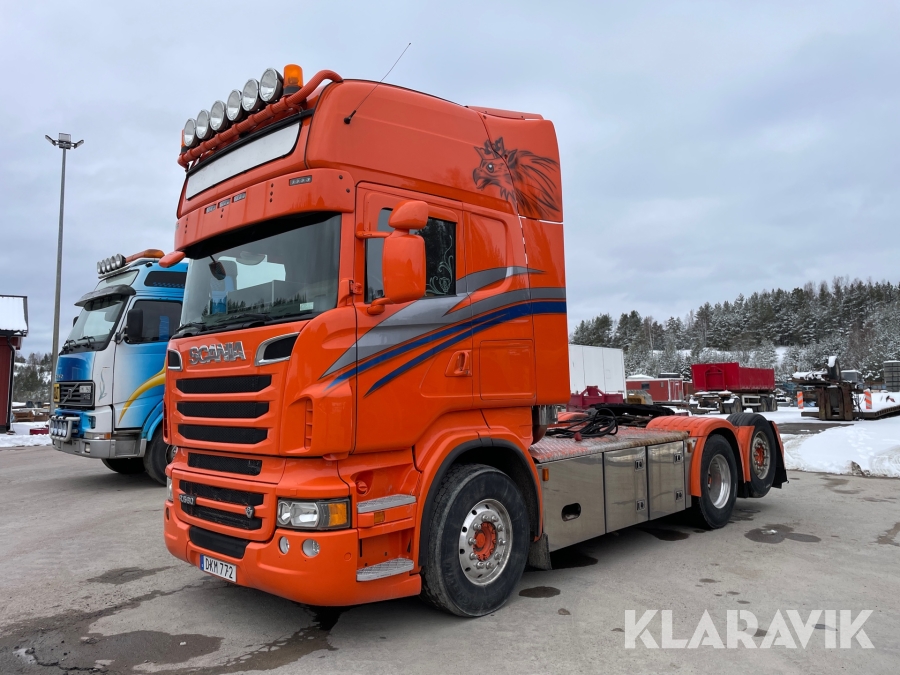 Dragbil Scania R560, Karlstad, Klaravik auktioner
