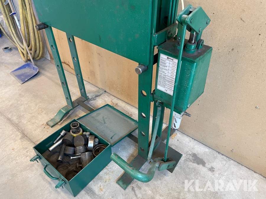 Klaravik Auktioner | Hydraulpress Compac FP20 AA/AR