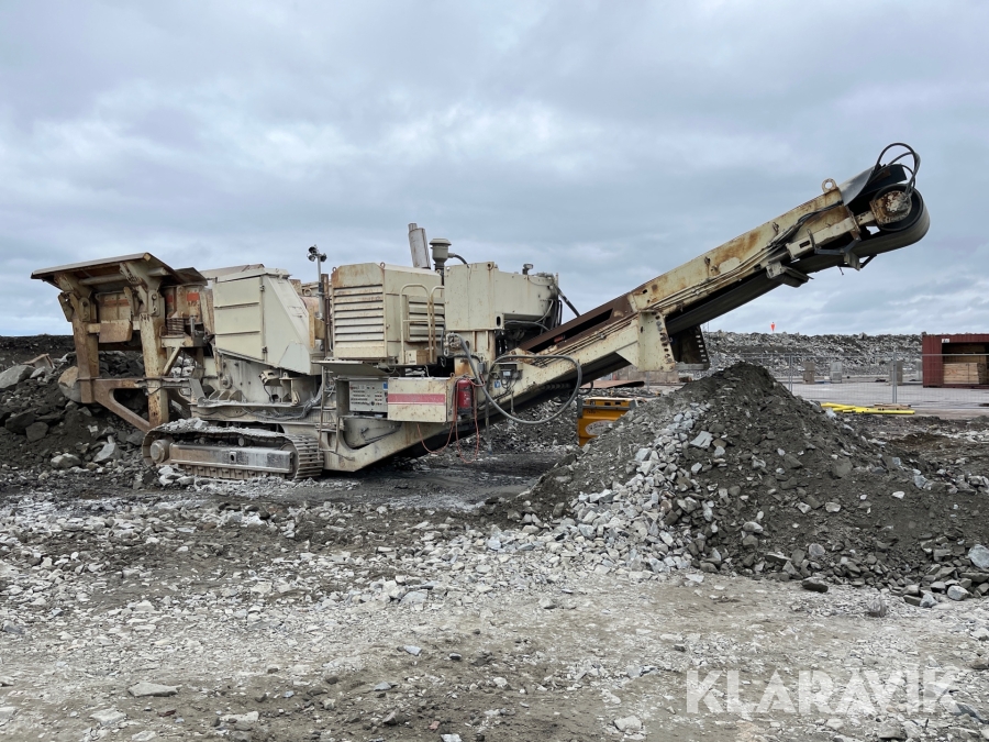 Käftkross Metso Lokotrack LT 110, Varberg, Klaravik auktione