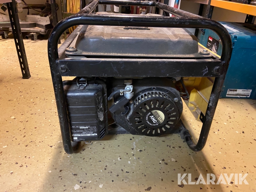 Klaravik Auktioner | Elverk Kipor KGE2500X