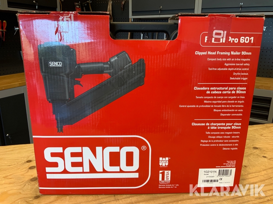 Spikpistol Senco FRAME PRO 601 (50-90 MM) Stomspikvertyg 34?