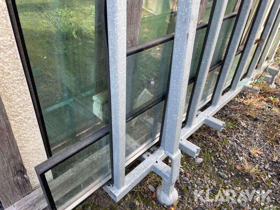 Isolerglas karmlösa Emmaboda Planilux härdat, Härnösand, Kla