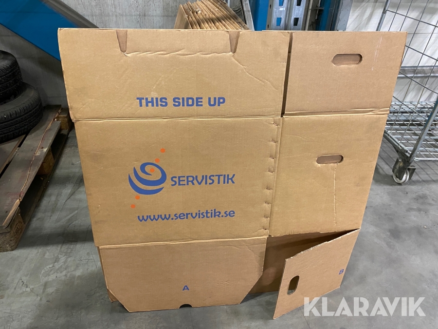 Flyttkartonger 4 pall