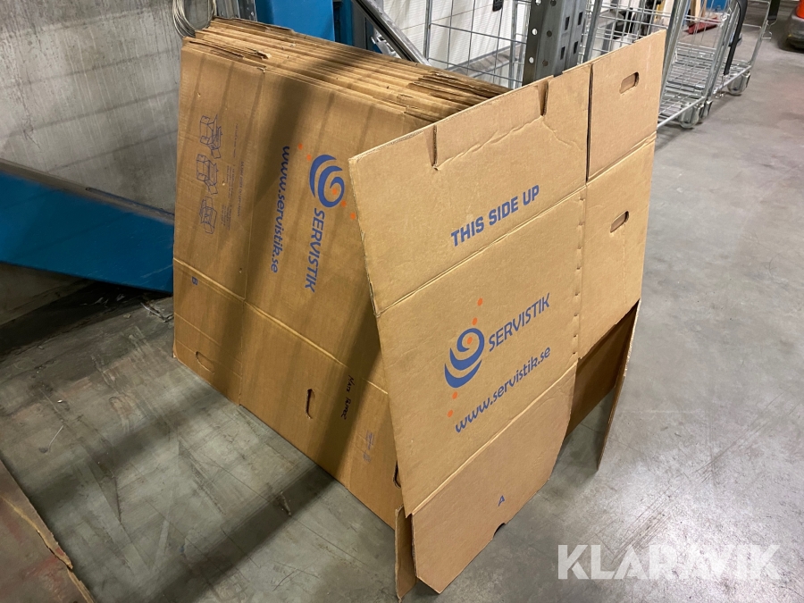 Flyttkartonger 4 pall