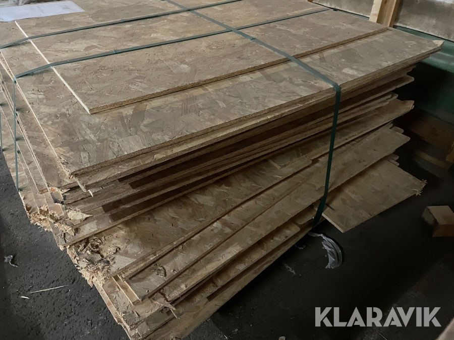 Diverse OSB-skivor 1.0X1.20m, Högsby, Klaravik auktioner