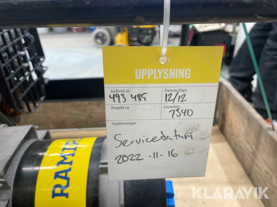 Generator Honda EC3600, Svalöv, Klaravik auktioner