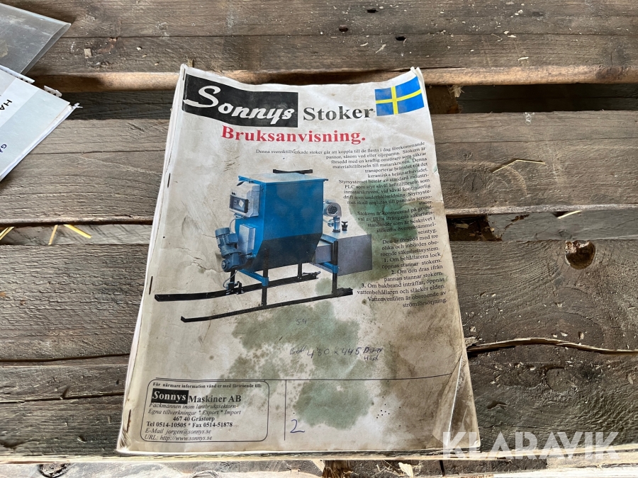 Multi Stoker Sonnys 600 -95, Kungsör, Klaravik auktioner