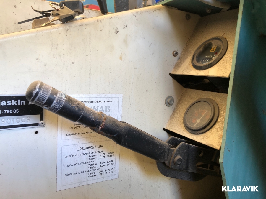 Sopmaskin åkbar Tennant 235