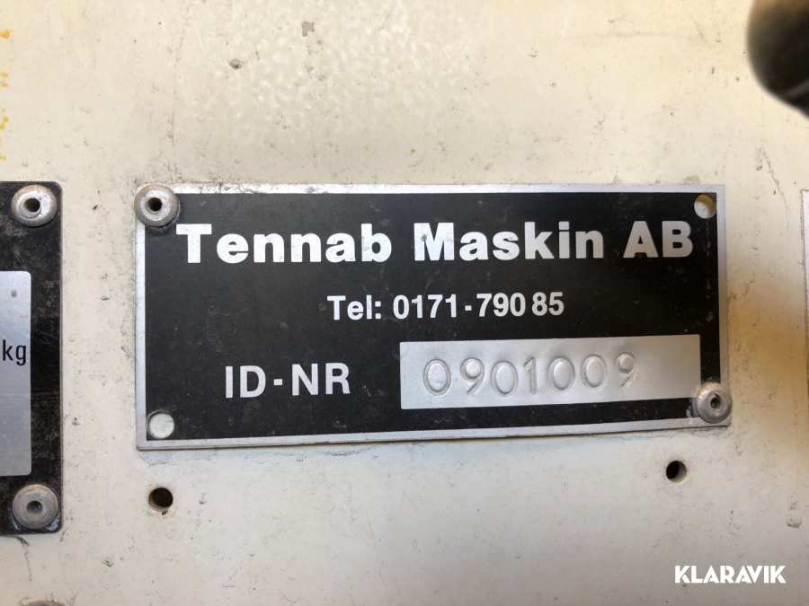 Sopmaskin åkbar Tennant 235