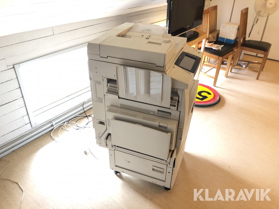 Klaravik Auktioner | Scanner / Färgkopiator - nätverksskrivare Xerox ...