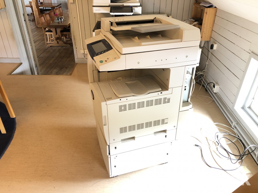 Klaravik Auktioner | Scanner / Färgkopiator - nätverksskrivare Xerox ...