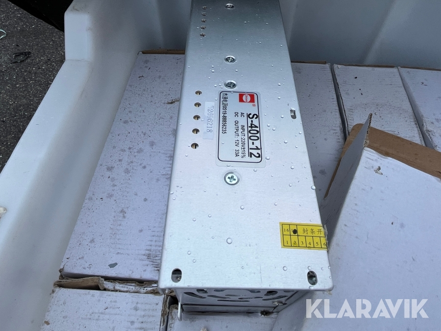 Led belysning ROHS, Norrtälje, Klaravik auktioner