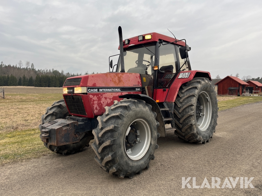 Traktor Case IH 5140 4WD, Upplands-Bro, Klaravik auktioner