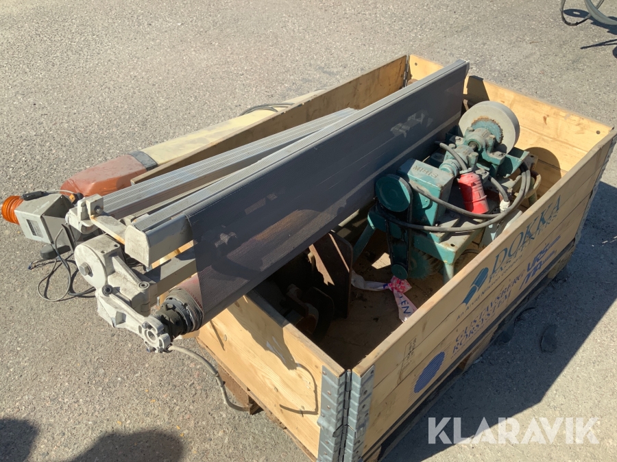 Slipar 2st och varnings skyltar, Katrineholm, Klaravik aukti