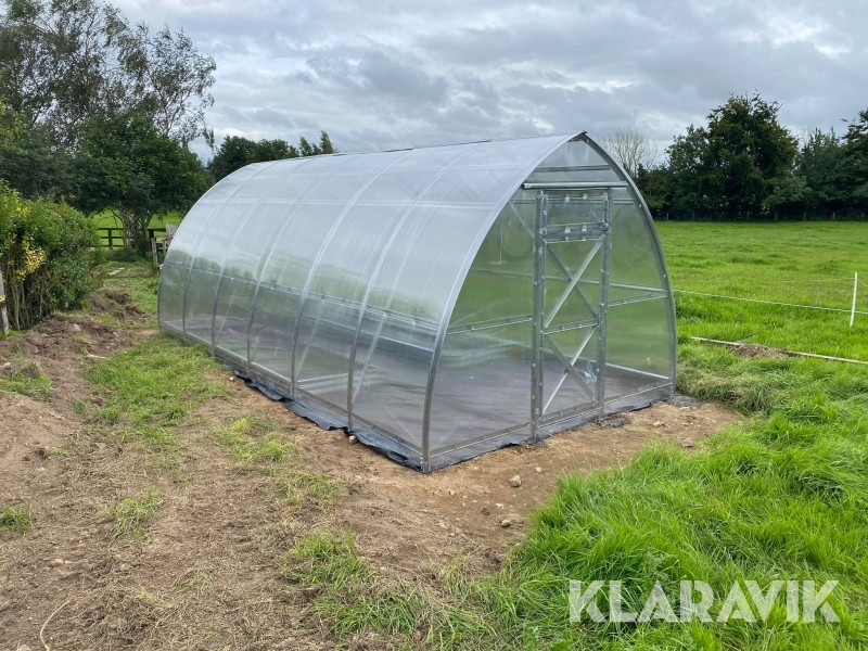 CHIONE Europas starkaste växthus 6m2 EXPOL CHIONE, Kristians
