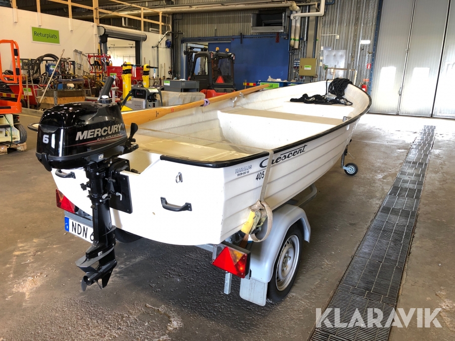 Båt Crescent 405, Borlänge, Klaravik auktioner