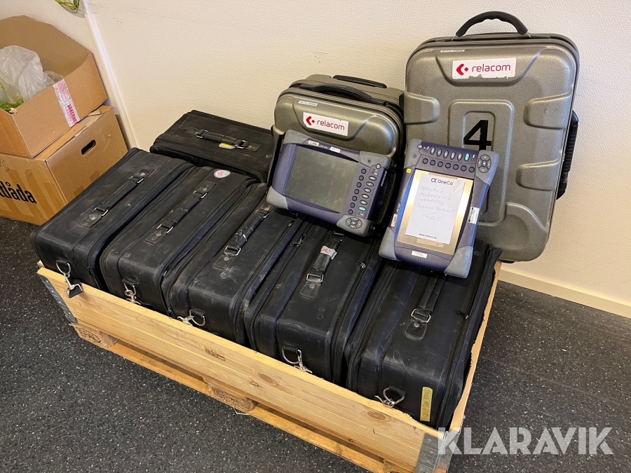 Paket med OTDR GDSU MTS6000, Huddinge, Klaravik auktioner
