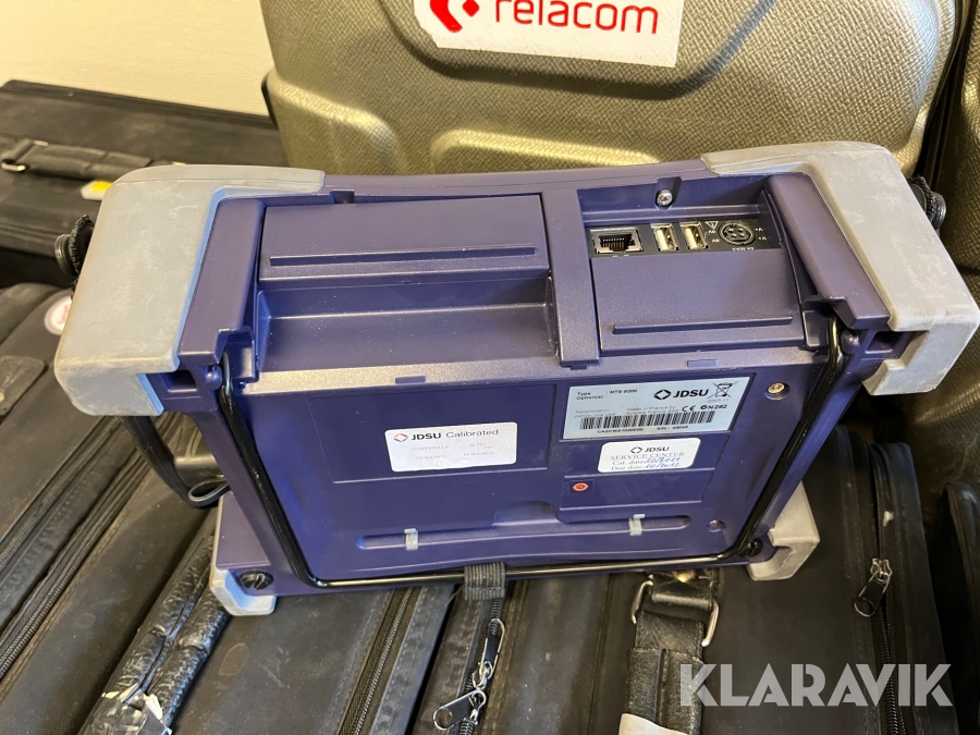 Paket med OTDR GDSU MTS6000, Huddinge, Klaravik auktioner