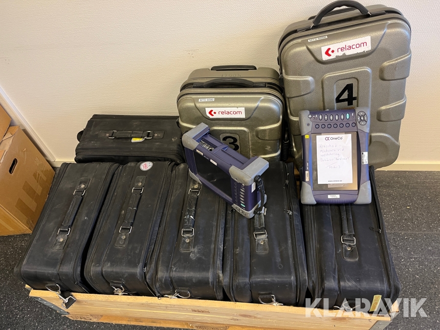 Paket med OTDR GDSU MTS6000, Huddinge, Klaravik auktioner