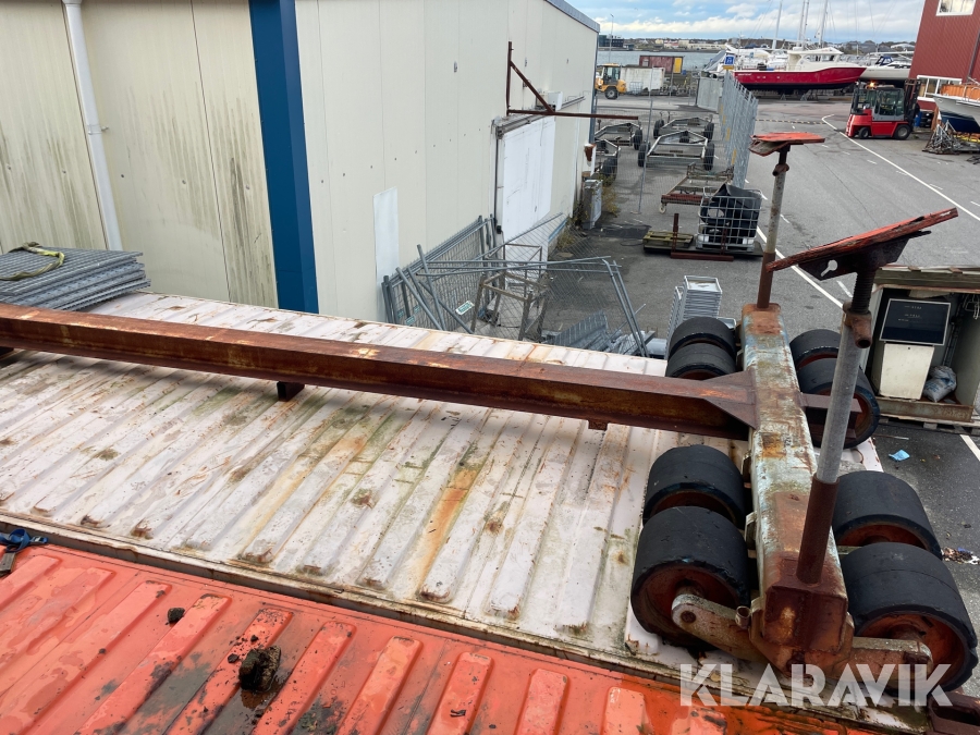 Hjul- och axelvagn för 60 ton Mafi , Öckerö, Klaravik auktio