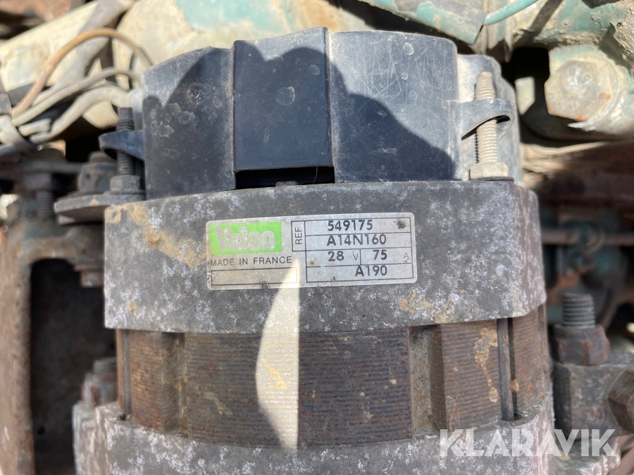 Motor Scania DSC11, Kristianstad, Klaravik auktioner