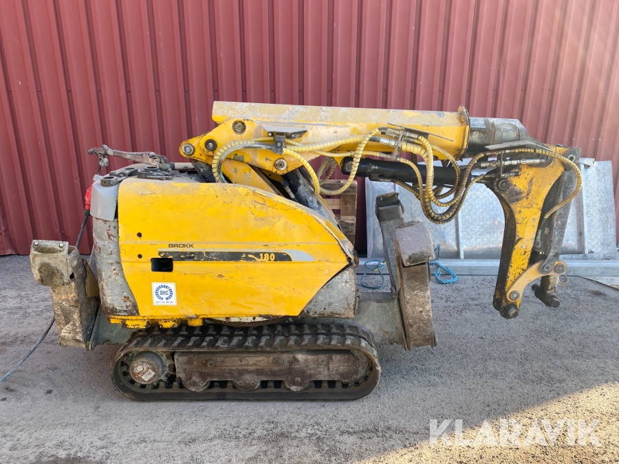 Rivningsrobot Brokk 180, Norrköping, Klaravik auktioner