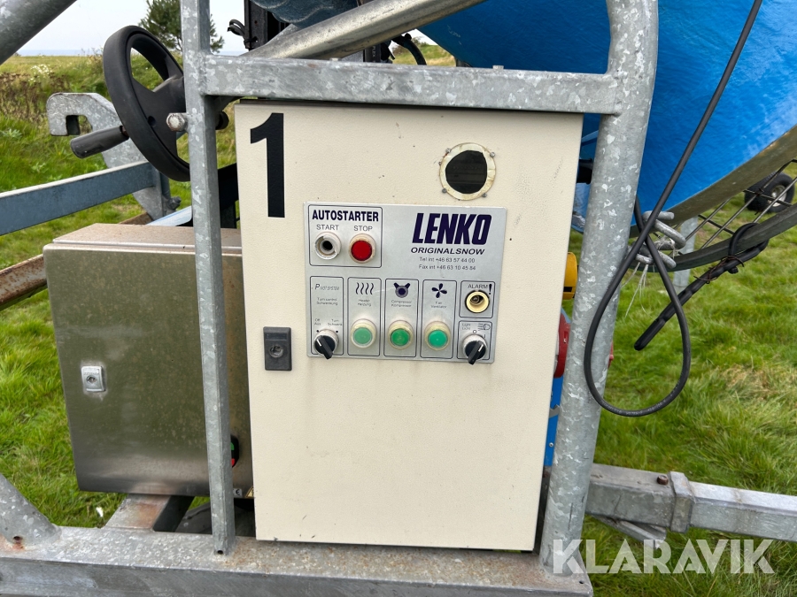 Snökanon LENKO ST 540, Halmstad, Klaravik auktioner