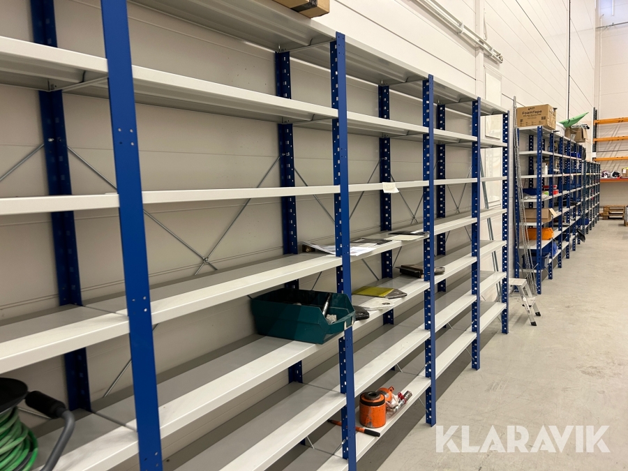 Hyllsystem Aj Prudukter , Västerås, Klaravik auktioner